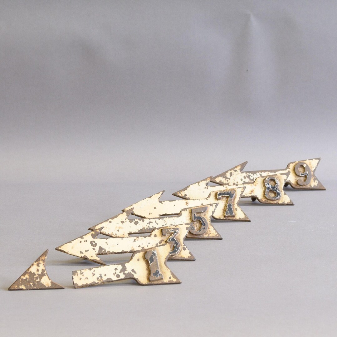 Collection of Numbered Arrows - Etsy