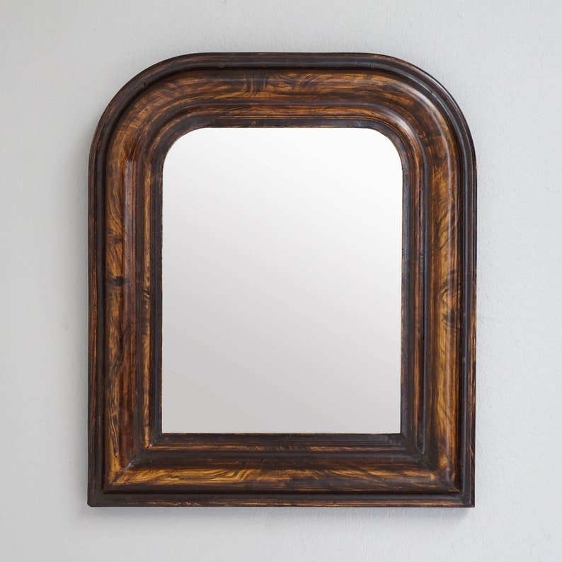 Wood Effect Mirror - Etsy