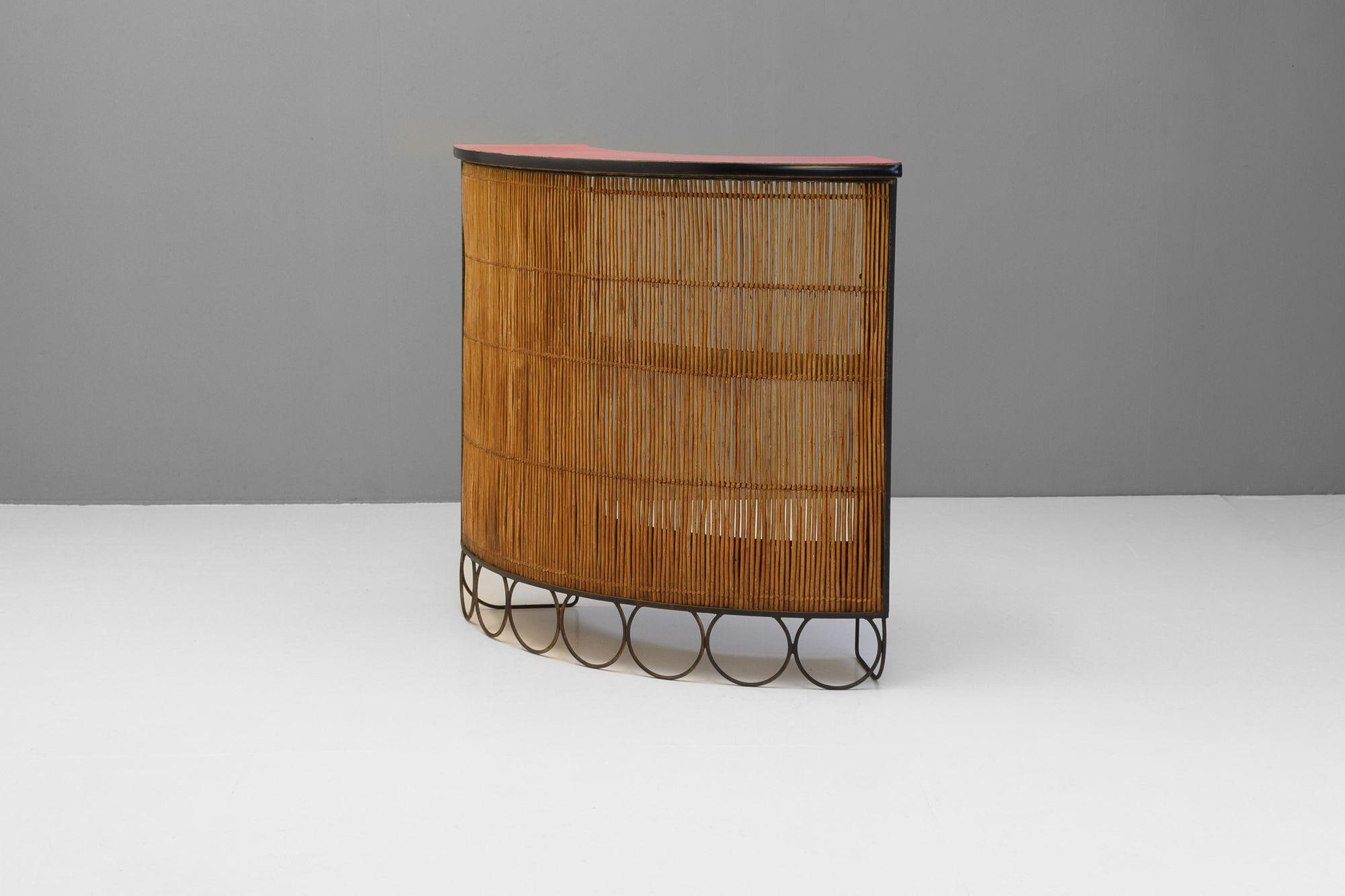 1950's Cane Bar - Etsy