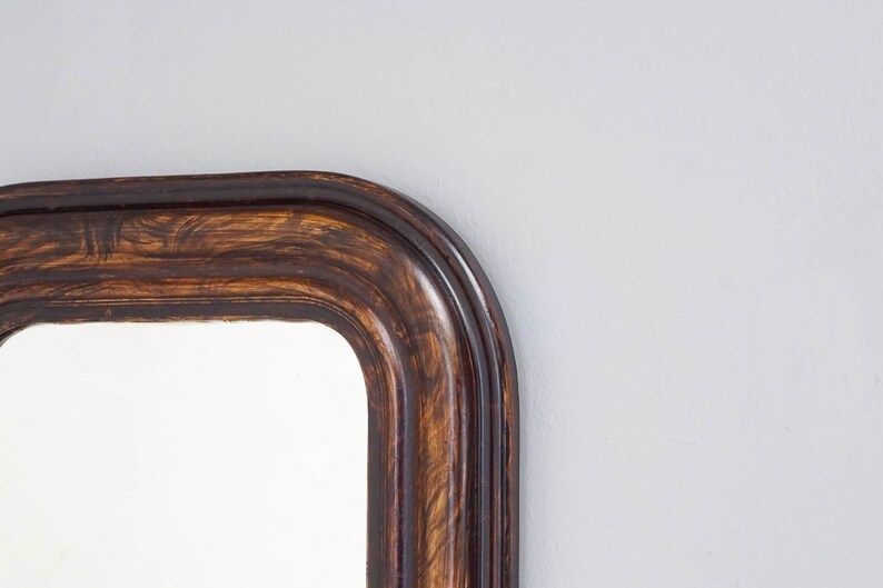Wood Effect Mirror - Etsy