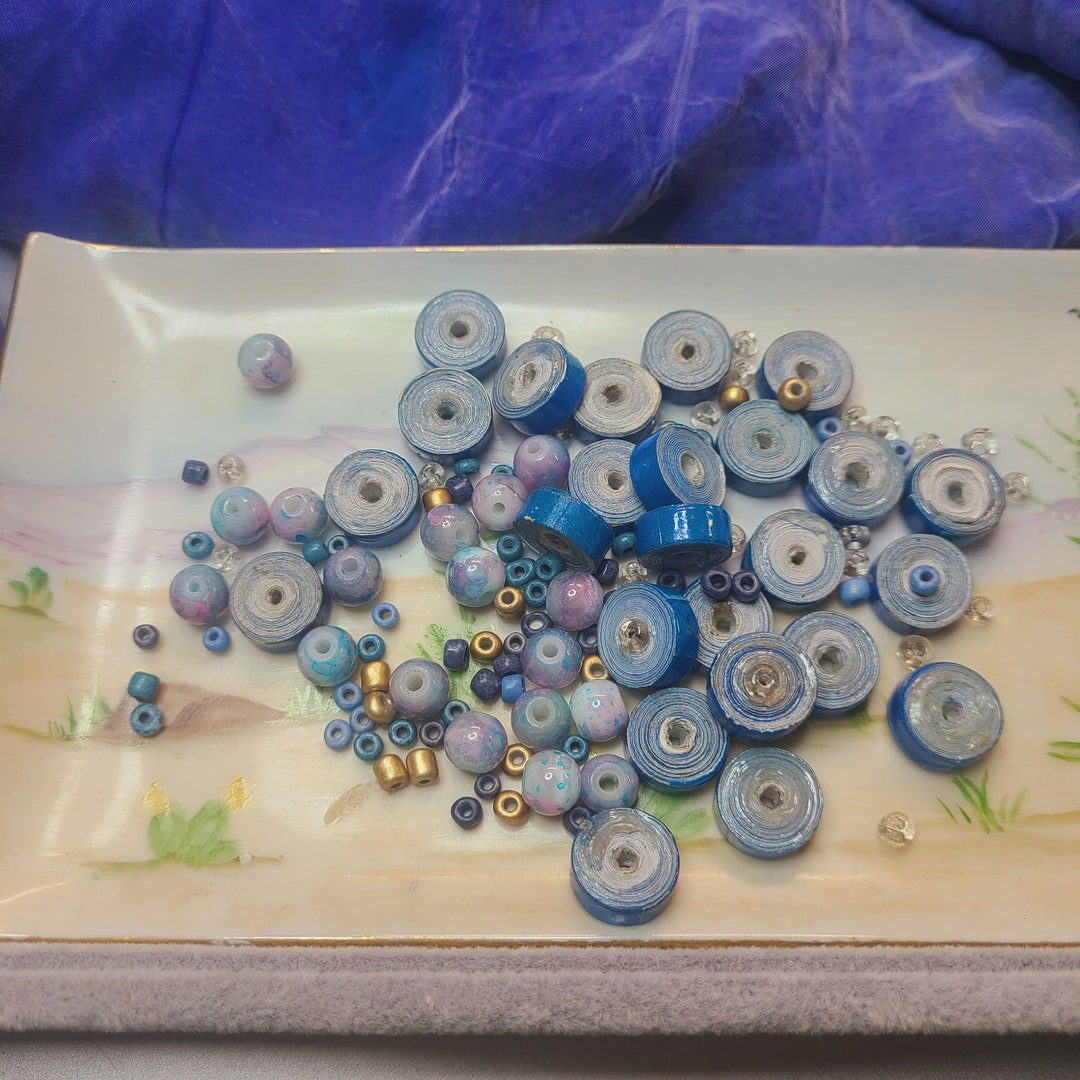 Broken Bead Jewelry Lot, Mixed Beads, Modern Beads, Jewelry Supply ...