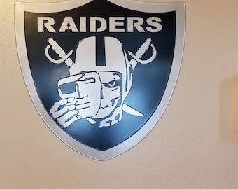 Raiders Shield - Etsy