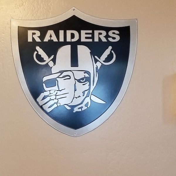 Raiders Shield - Etsy