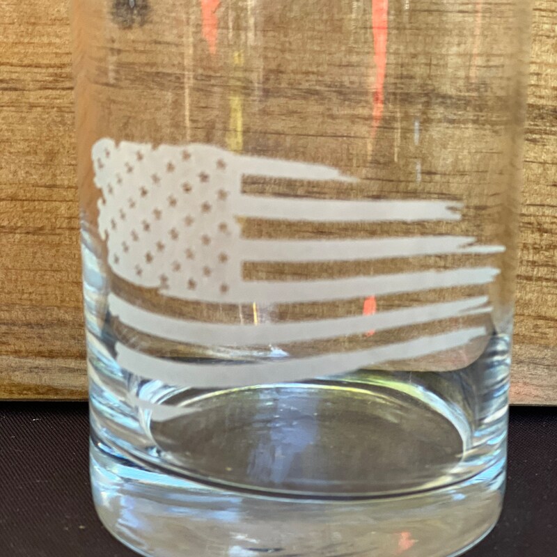 Patriotic Glassware - Etsy