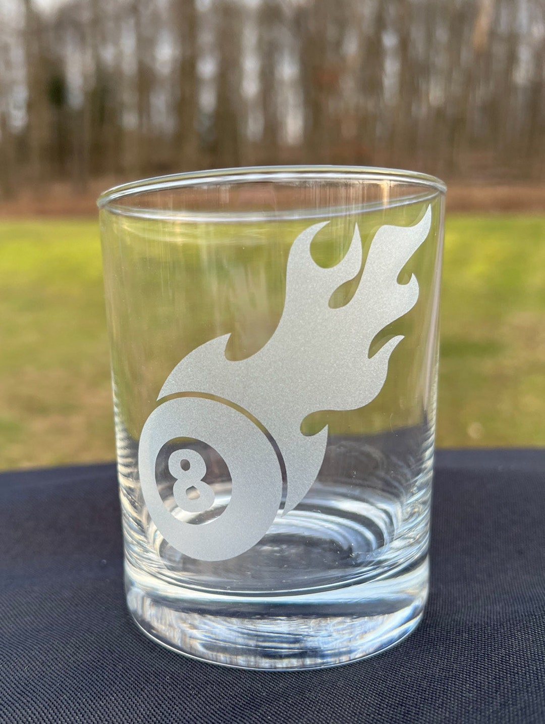 8 Ball, Flaming 8 Ball, 8 Ball Mug. Gift for Pool Player, Billiards ...