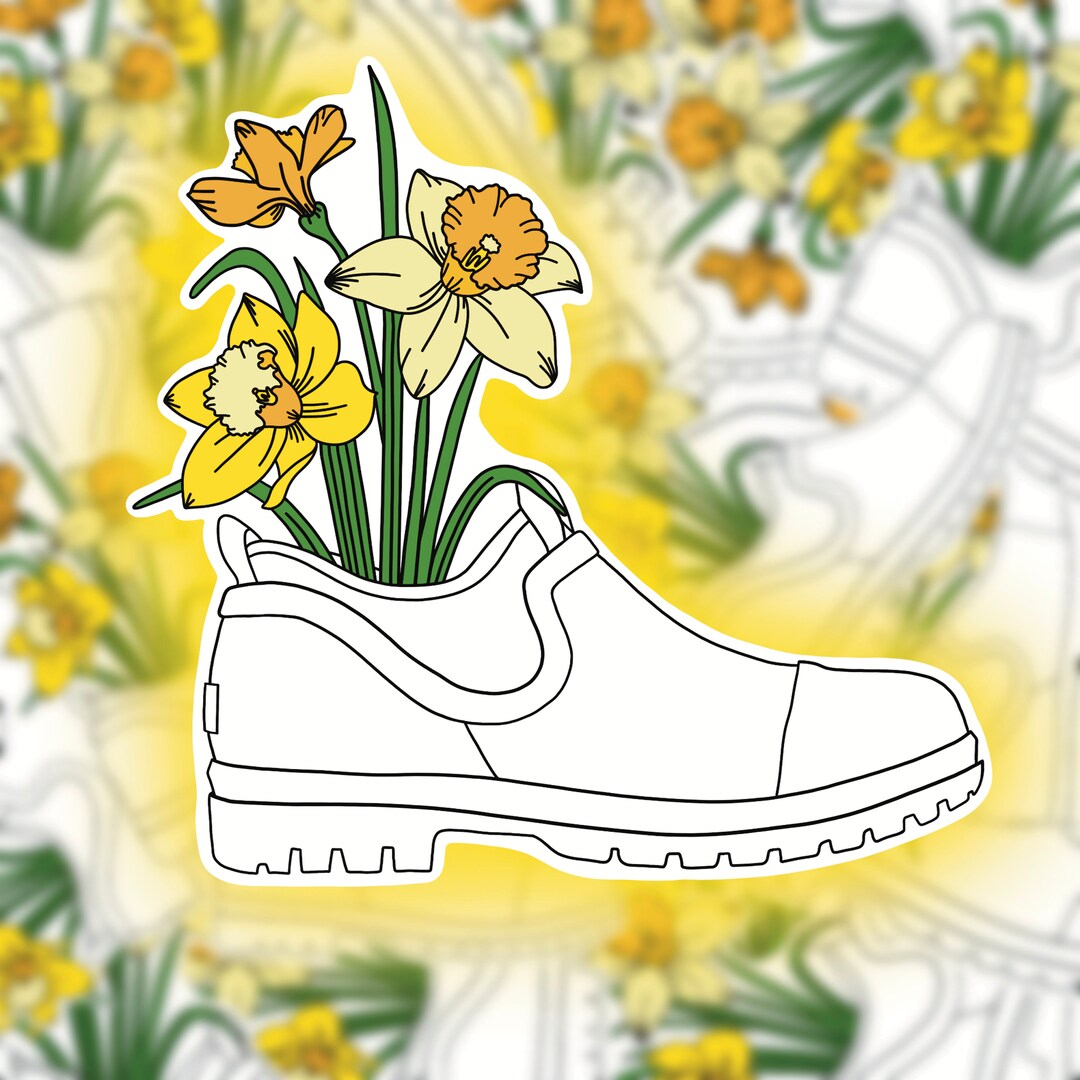 Mom's Garden Clog - Die Cut Sticker for Laptops and Water Bottles ...