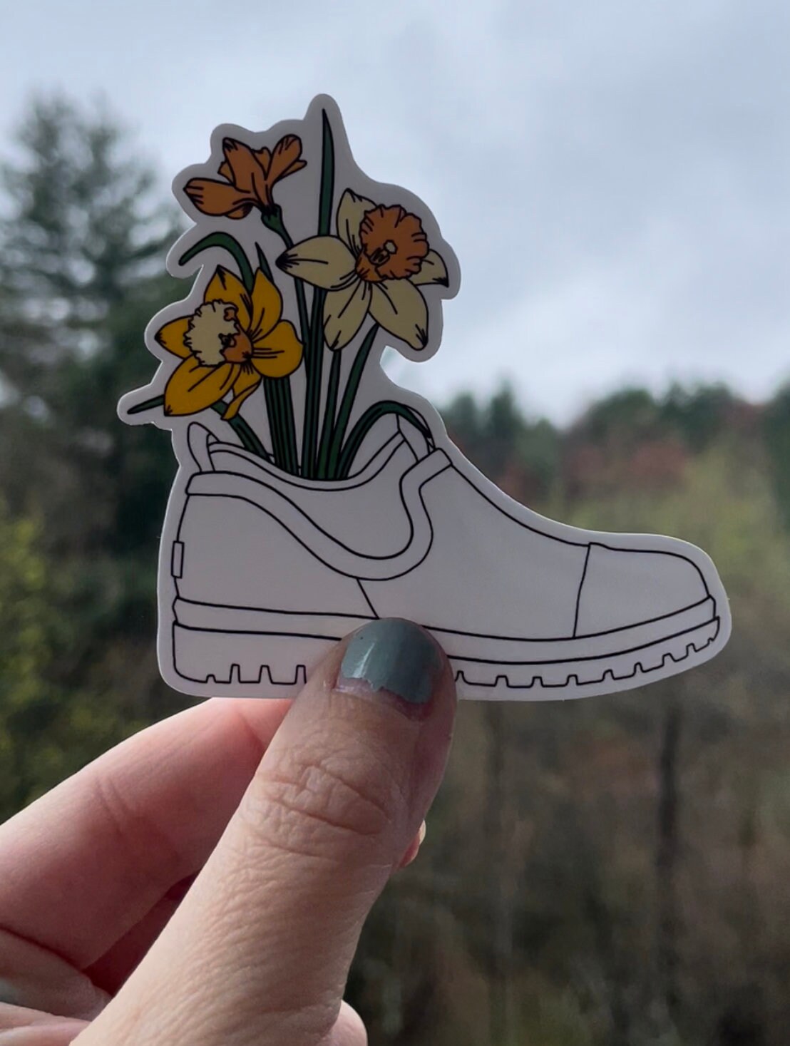 Mom's Garden Clog Die Cut Sticker for Laptops and Water Bottles ...