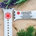 Medical Alert Laser Engraved Apple Watch Band, Personalized Watch Band ...
