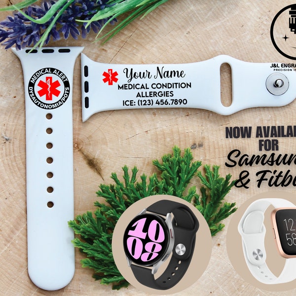 Medical Id Watch Band Pots - Etsy