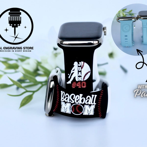 Customized Baseball Apple Watch Band - Etsy