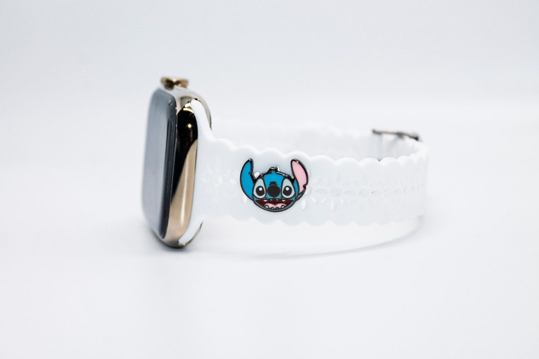 Stitch Watch Band Charm, Stitch Watch Strap Charm, Apple Watch studs ...
