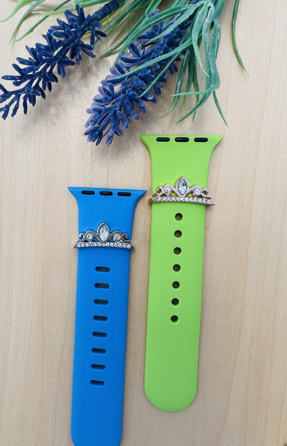 Crown Stackable Watch Band Bar Disney Watch Strap Slider - Etsy