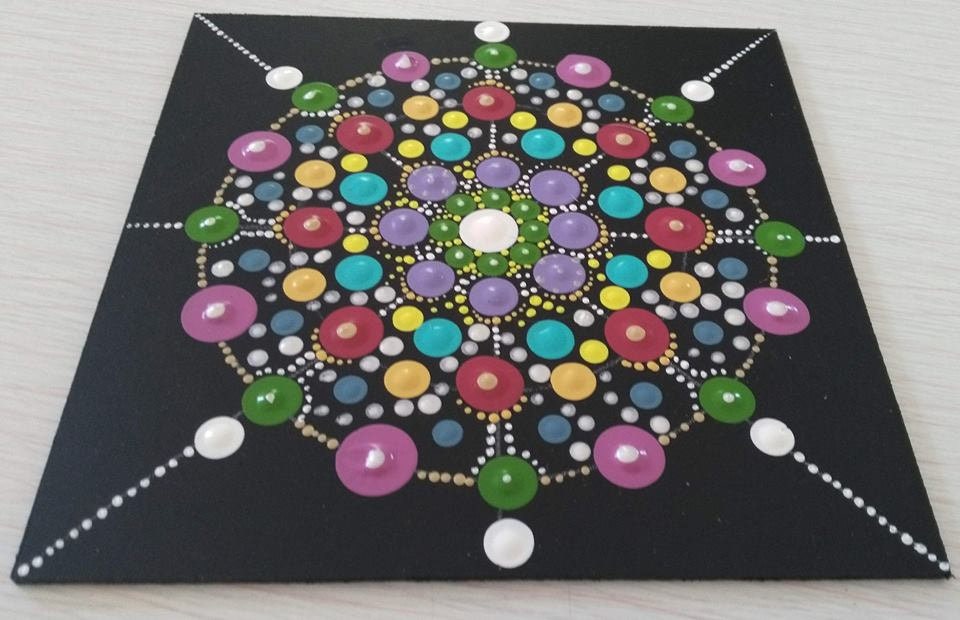 Dot art templateshome decor kitchen decorgift for | Etsy