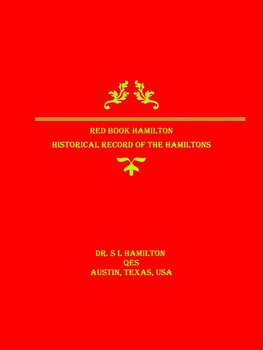 Red Book Hamilton, History, Genealogy, Ancestry - Etsy