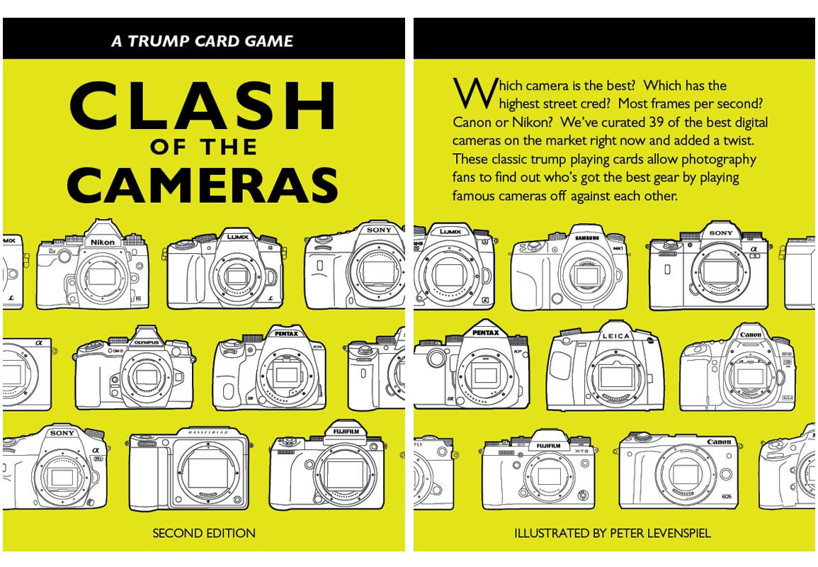 Clash of the Cameras: Top Trumps Card Game SECOND EDITION - Etsy