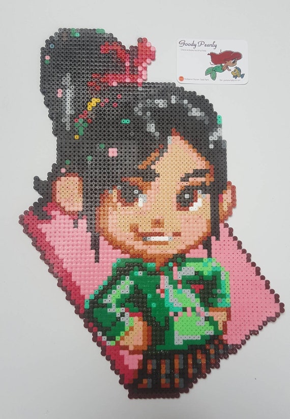 Sprite Vanellope Les mondes de Ralph Hama beads Perles Hama | Etsy
