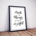 Create the Things You Wish Existed, Handlettering, Inspirational Quote ...