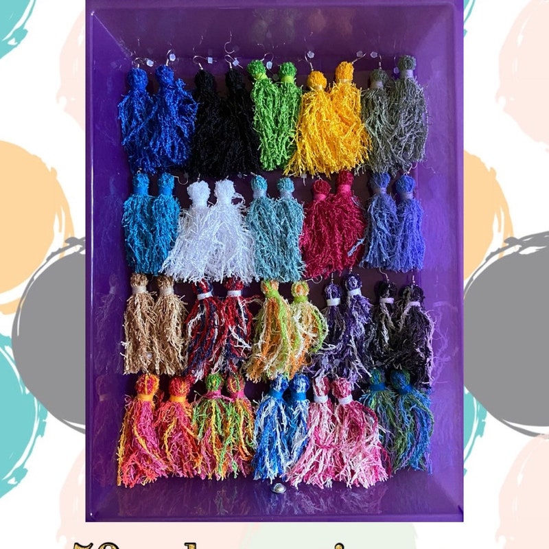 Yarn Earring Accessories - Etsy