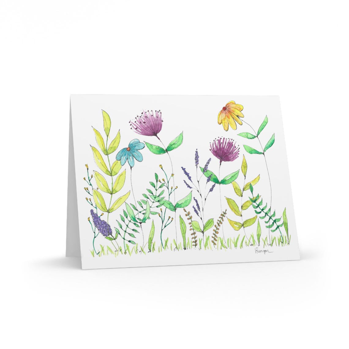 Botanical Greeting Cards Set - Floral Art Cards for All Occasions ...