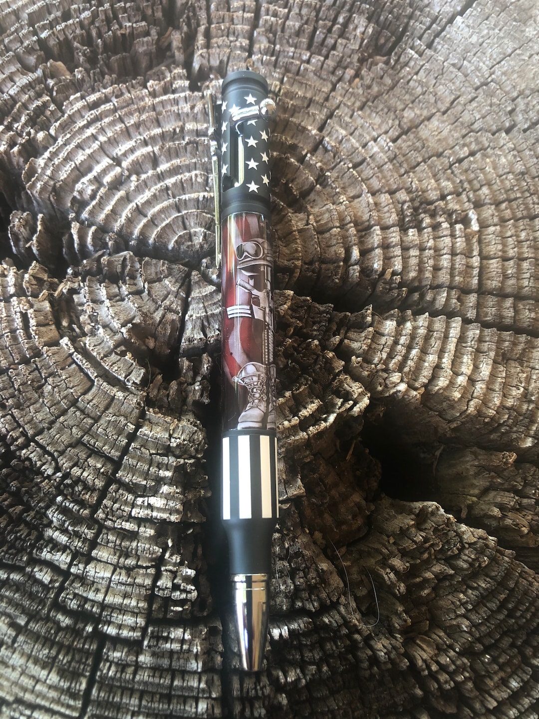Handmade Pen Flag Pen Bolt Action Pen Handcrafted Pen Unique Pen Unique ...