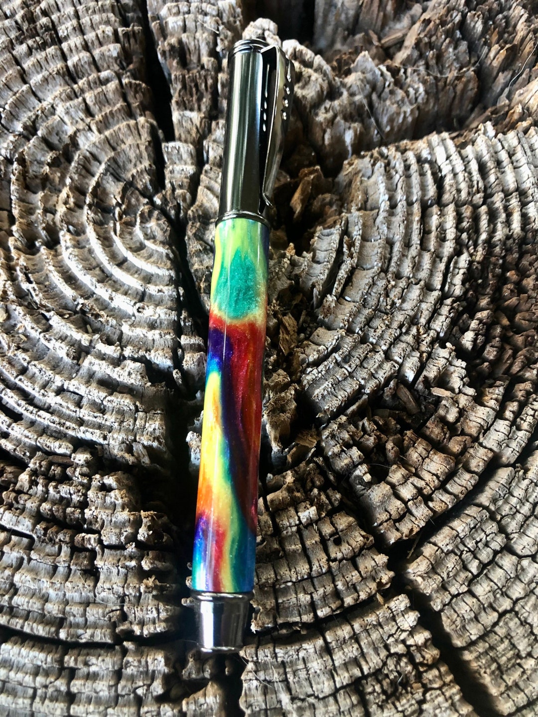 Handmade Pen Diamond Cast Pen One of a Kind Pen Unique Pen Unique Gift ...