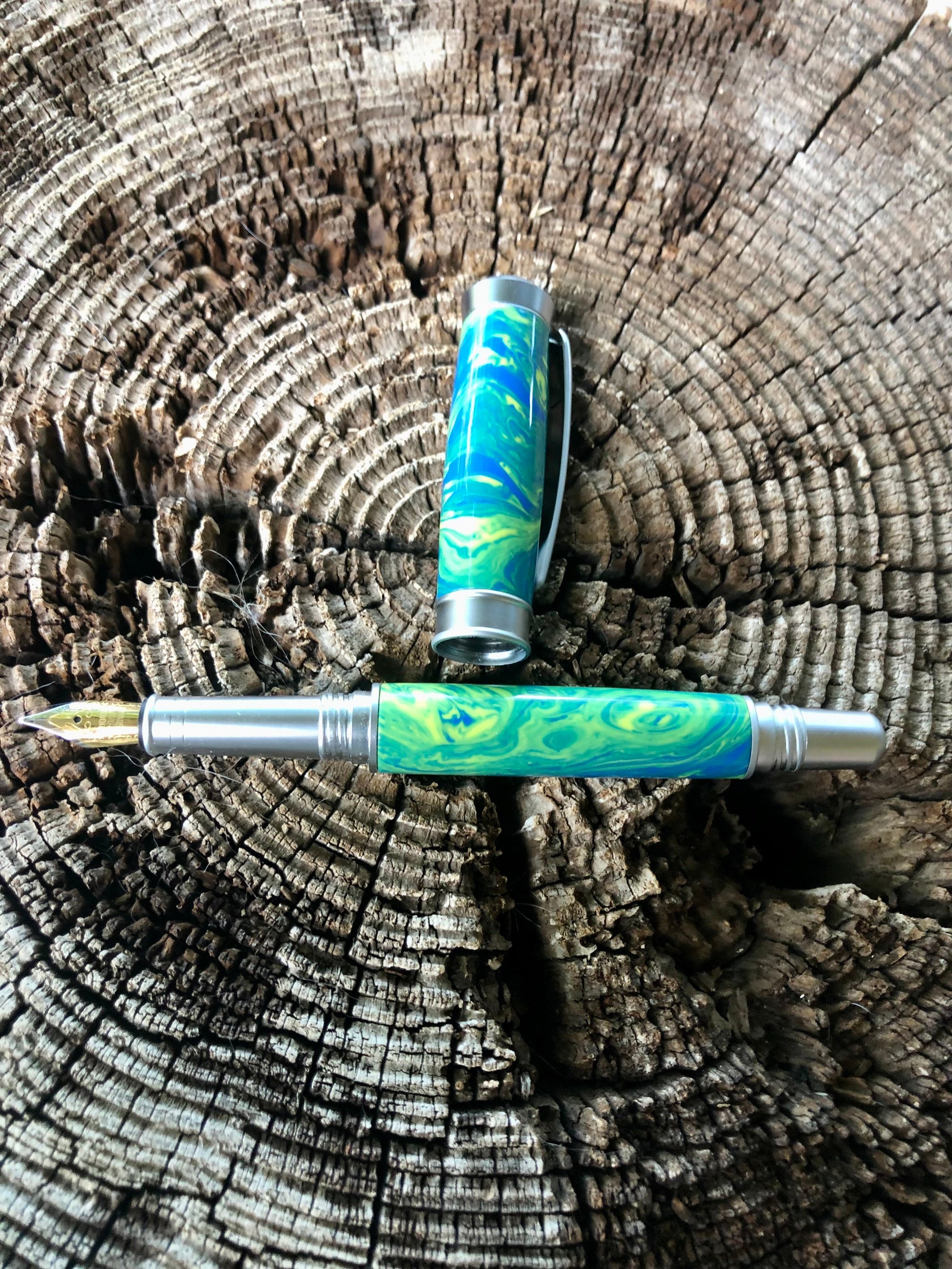 Handmade Pen Fountain Pen Unique Pen Unique Gift One of a Kind Gift One ...