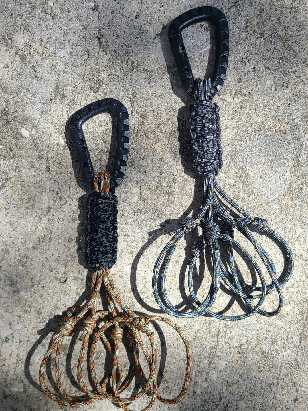 D-ring With Paracord- Small Game Carrier - Etsy