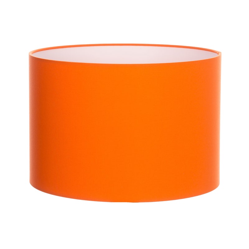 Orange Lamp Shade - Etsy UK