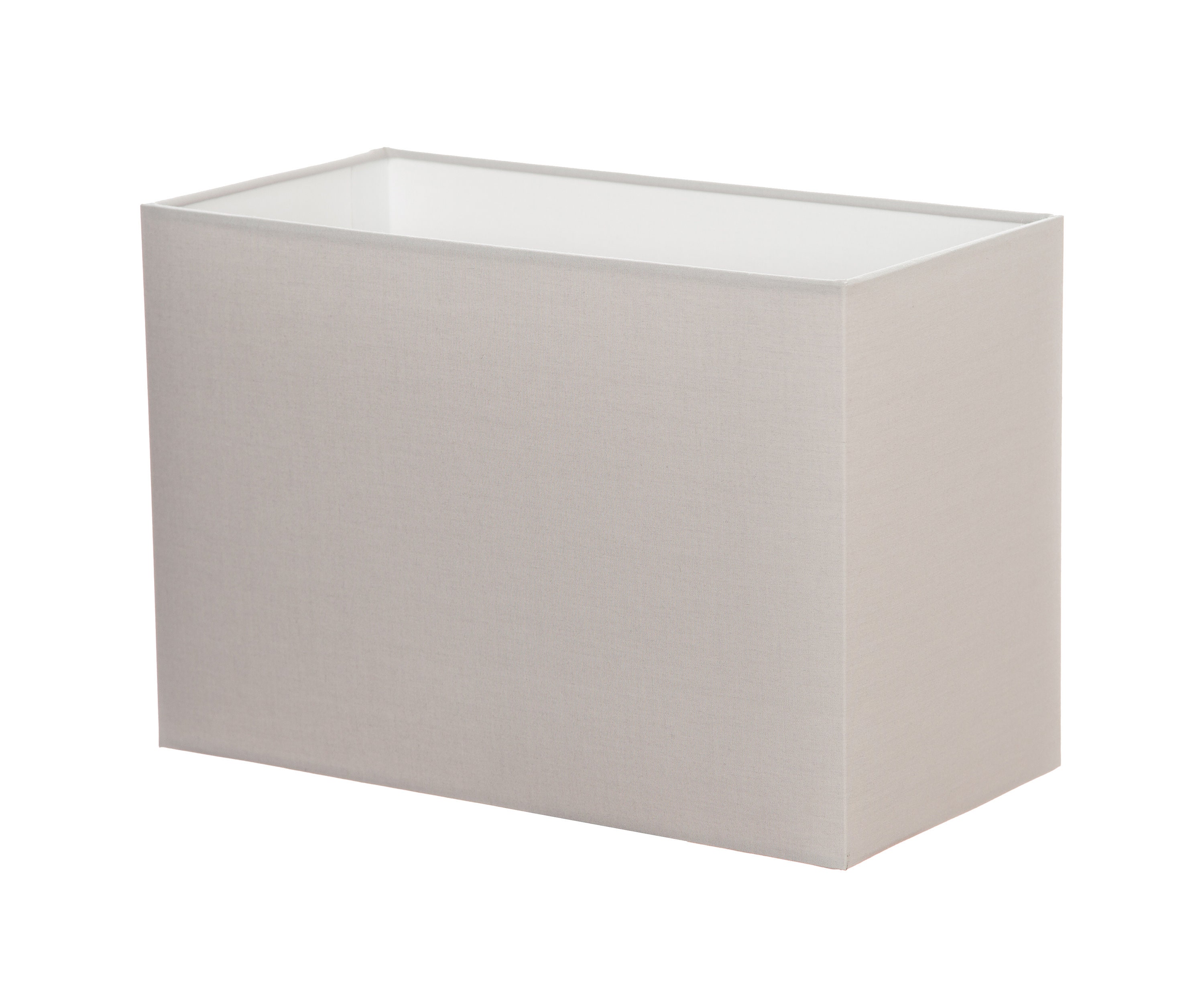 Handmade Light Grey Rectangle Lampshade - Etsy UK