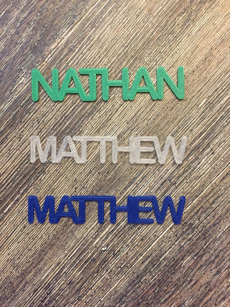 Personalized, Bookmarks, 3D Printed, Custom, Name Bookmark, Teacher ...