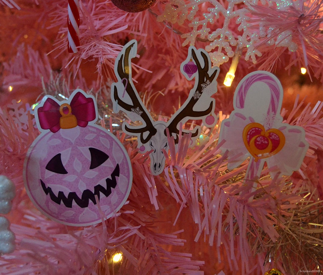 Creepy Christmas Sticker Pack - Etsy