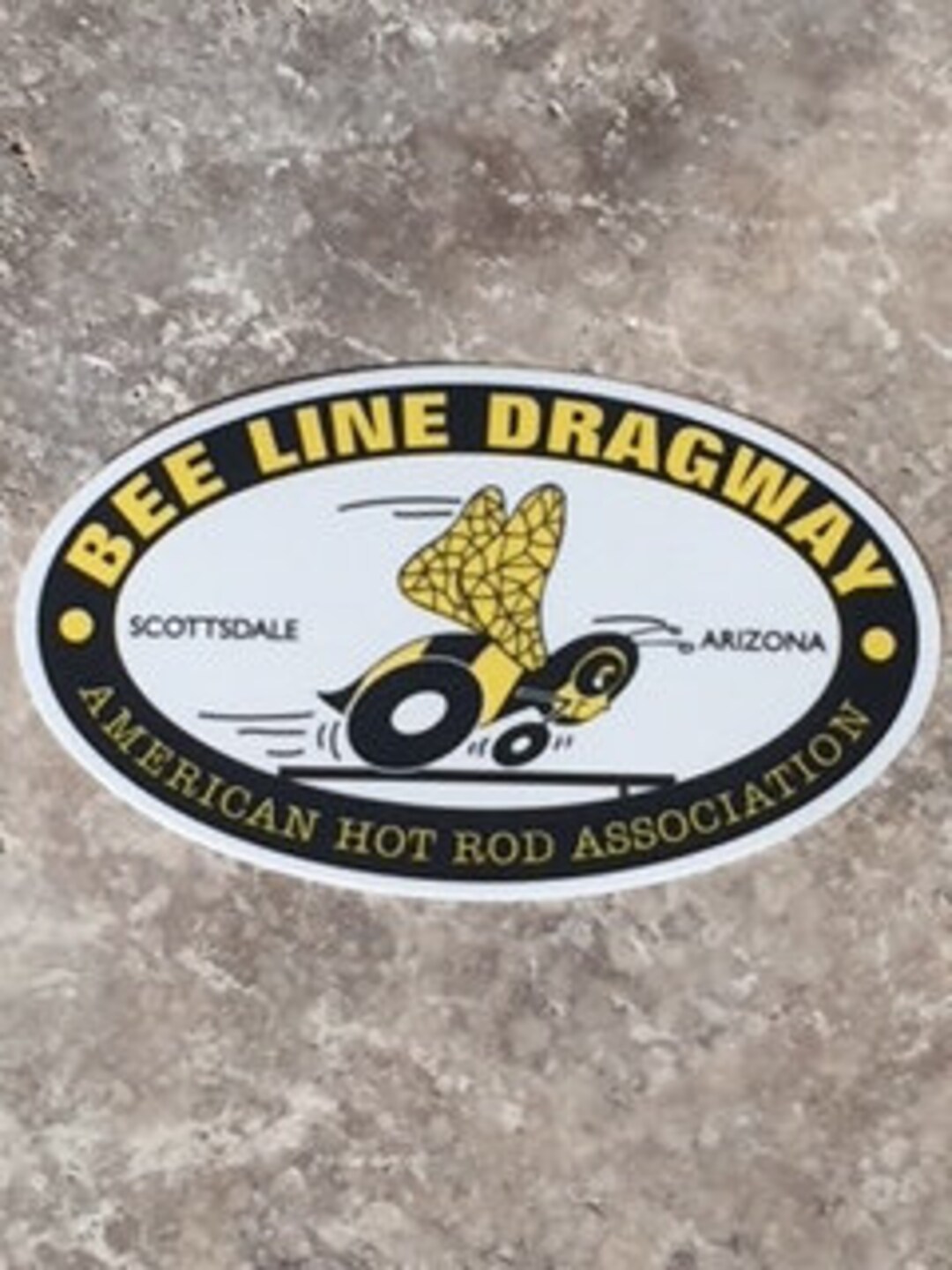 Nostalgic Bee Line Dragway Sticker - Etsy