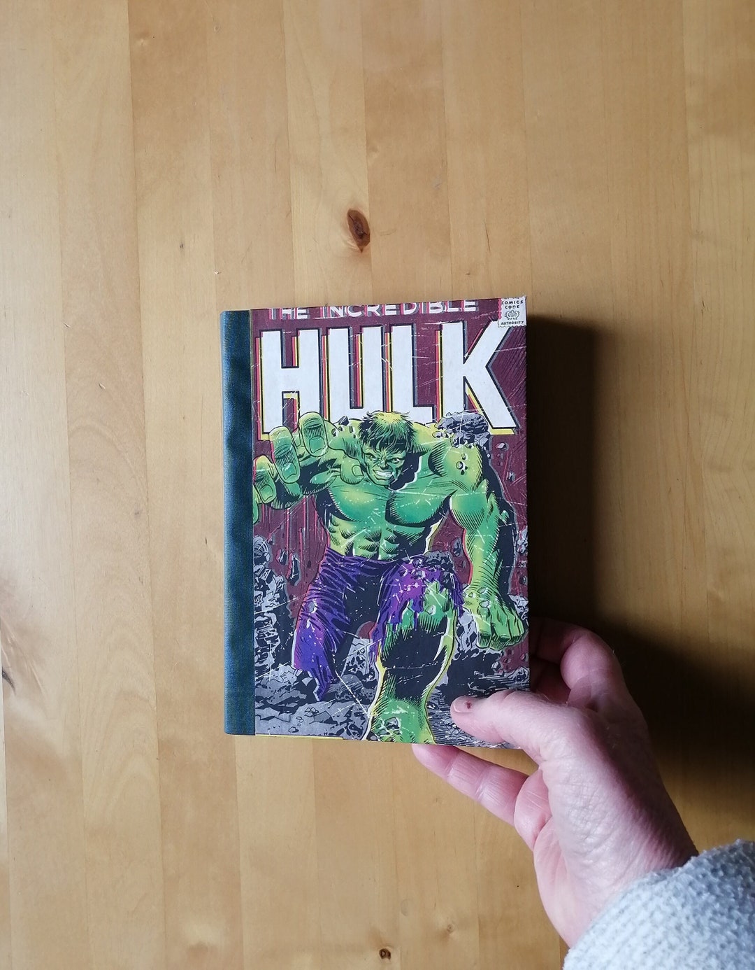 Hulk and Iron Man Journal A5, Superhero Marvel Comics Note Book. - Etsy