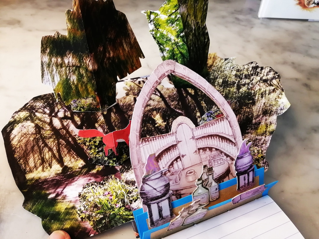 Popup Notebook, Into the Woods, Potions - Etsy