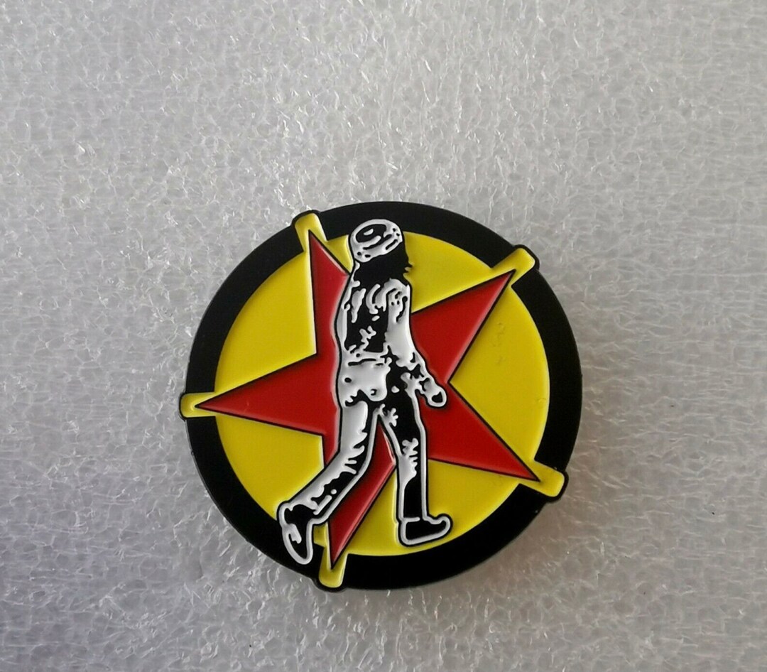 The Clash Black Market Clash Pin Badge Punk Rock Don Letts Strummer ...