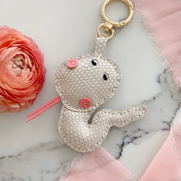 Snake Keychain - Etsy