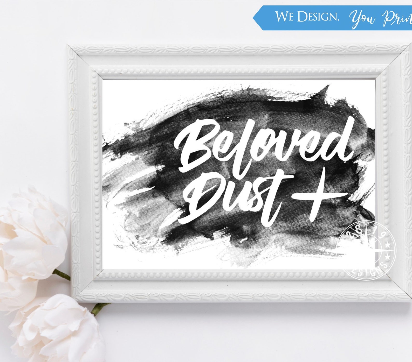 Ash Wednesday Modern Lent Beloved Dust Print | 2 Versions Included ...