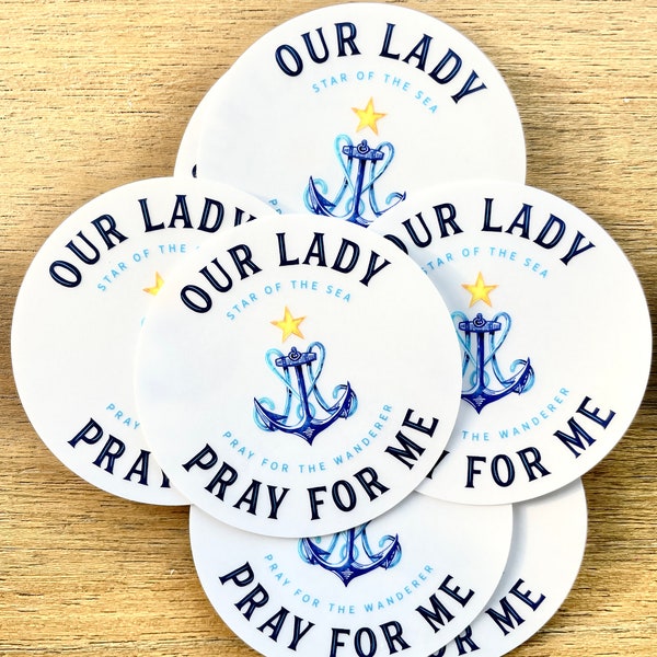 Catholic Clear Stickers - Etsy