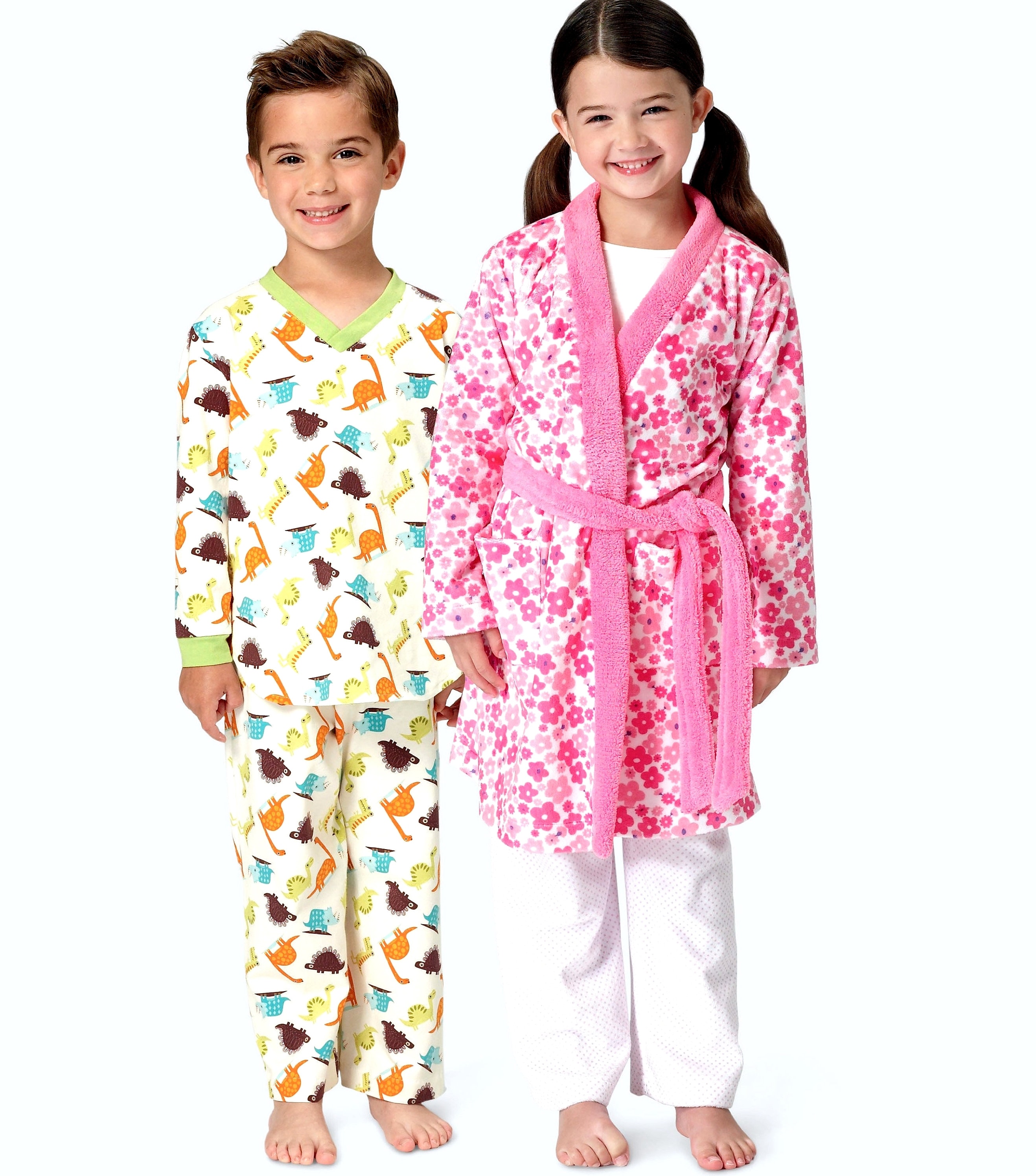 Sewing Pattern Children's Wrap Robe Pattern Kid's - Etsy
