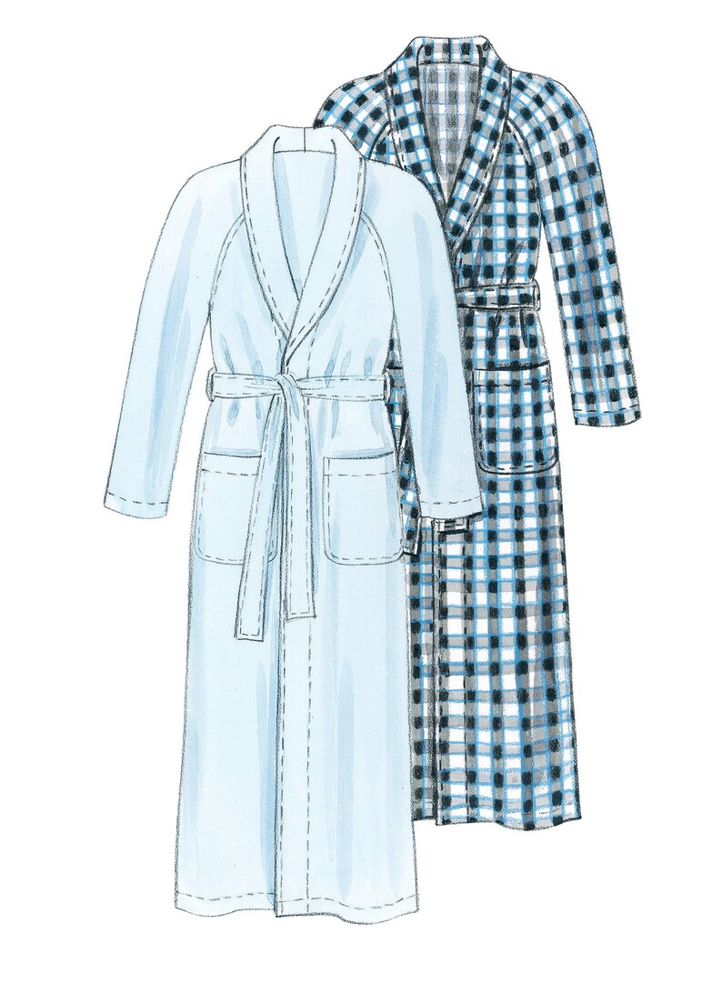 Sewing Pattern for Men's Pajama's and Robe Men's | Etsy