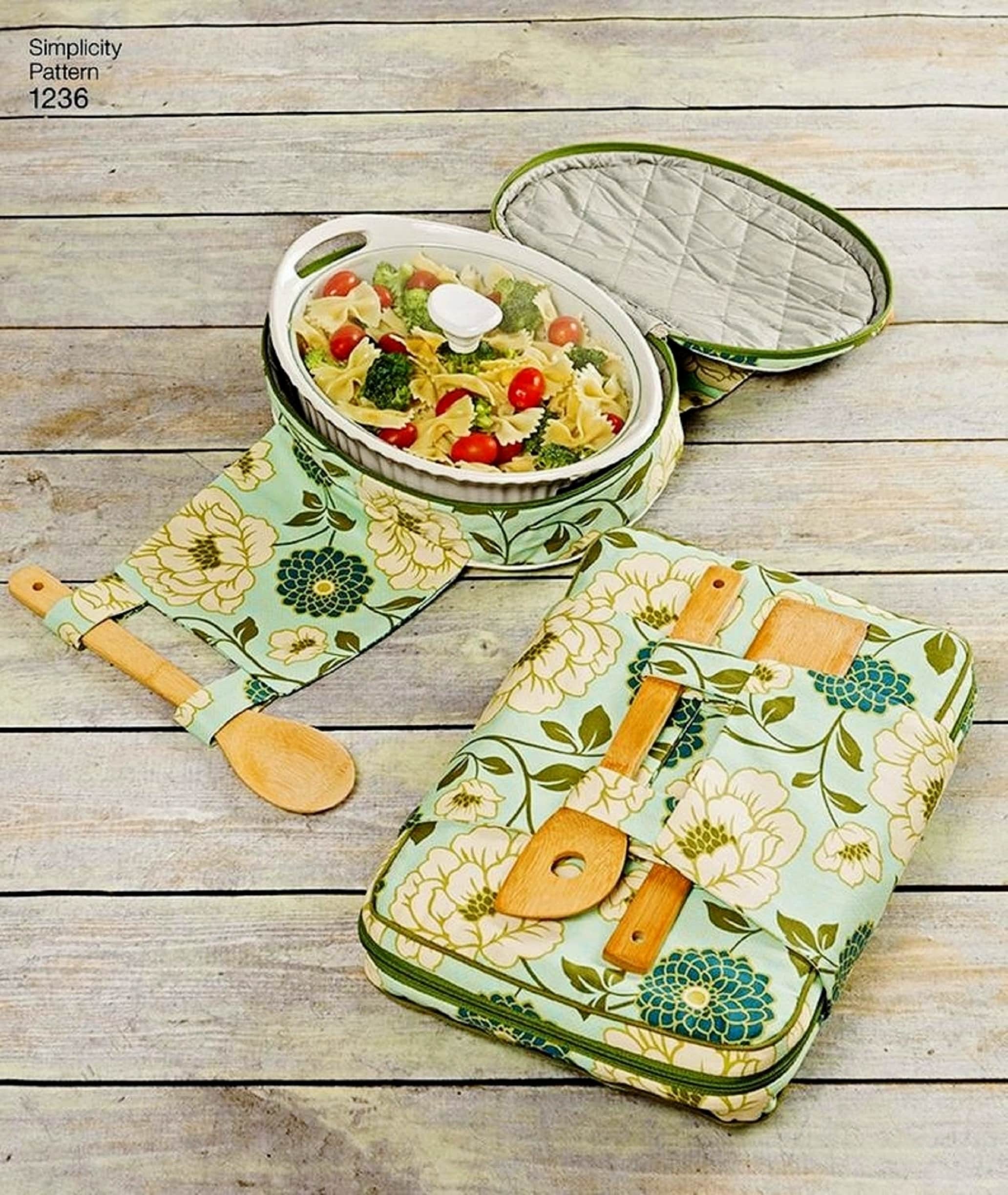 Sewing Pattern Casserole Carriers Pattern Fabric Bowl Covers - Etsy