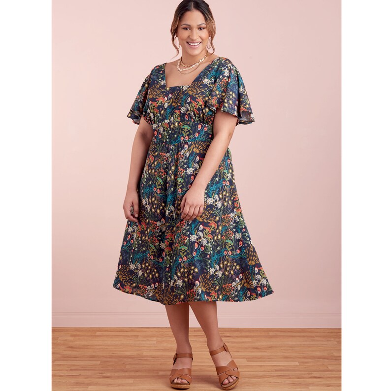 Sewing Pattern Women's Dress Pattern Loose Fit Dress | Etsy