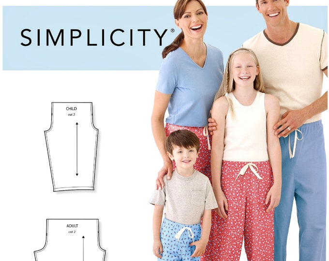 Sewing Pattern Pajama Pants Pattern, Unisex Lounge Pants Pattern ...