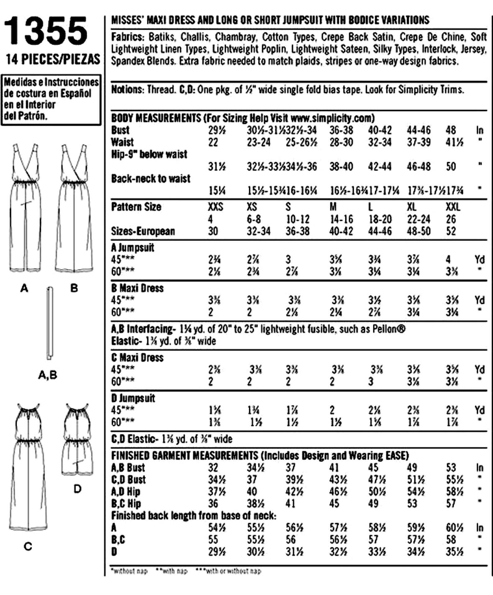 Sewing Pattern Easy Jumpsuit Pattern Easy Adult Romper | Etsy