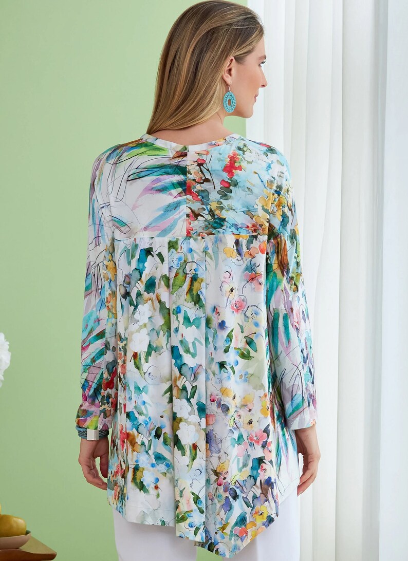 Sewing Pattern Women's Loose Fit Pullover Top Pattern - Etsy