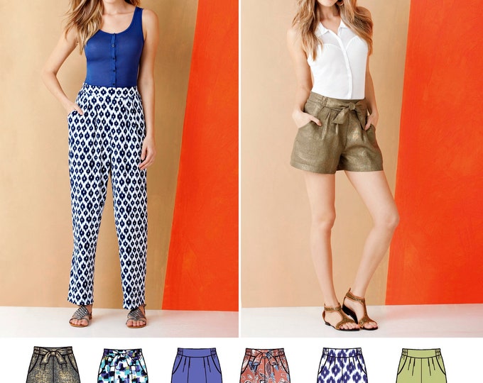 Sewing Pattern Women's Easy Pants Pattern, Pants With Pockets Pattern ...