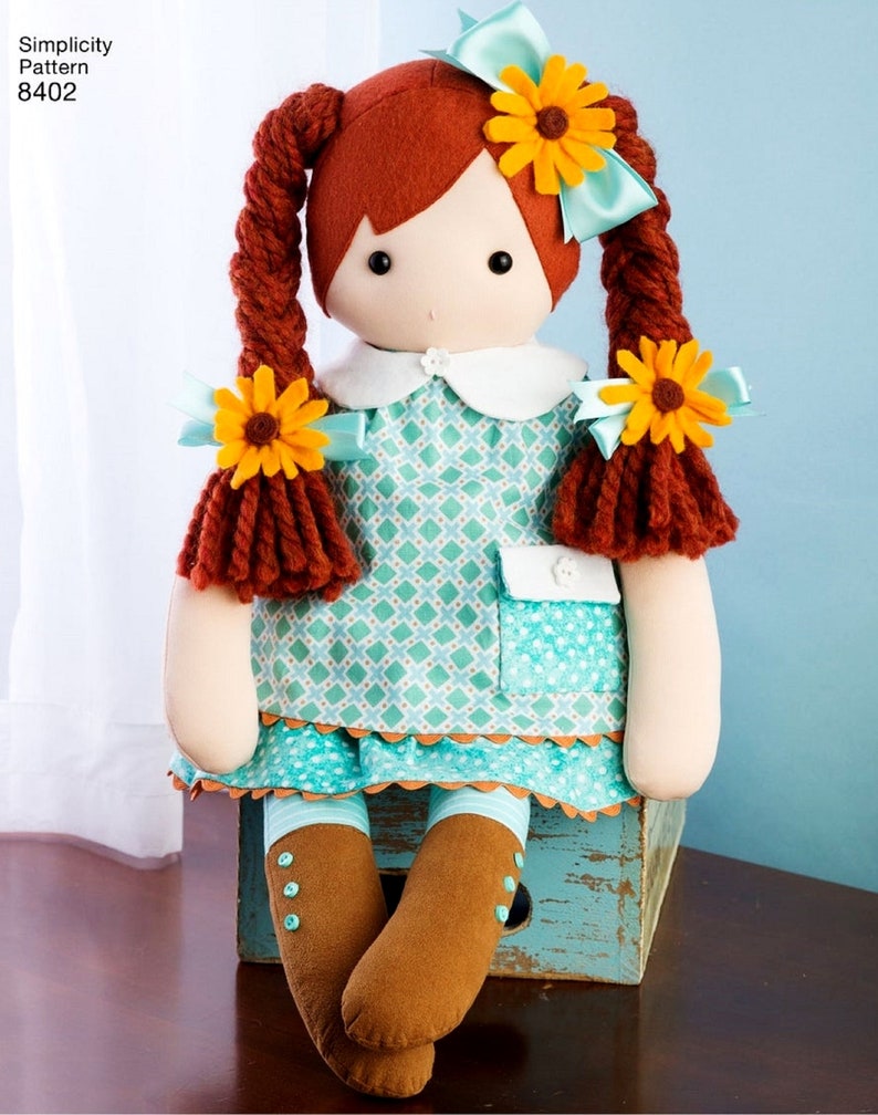 Sewing Pattern Cloth Dolls Pattern Stuffed Dolls With Clothes - Etsy