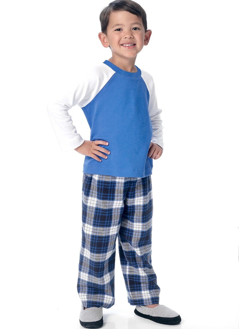 Sewing Pattern Kid's Pajama Pattern Boys' Loungewear - Etsy