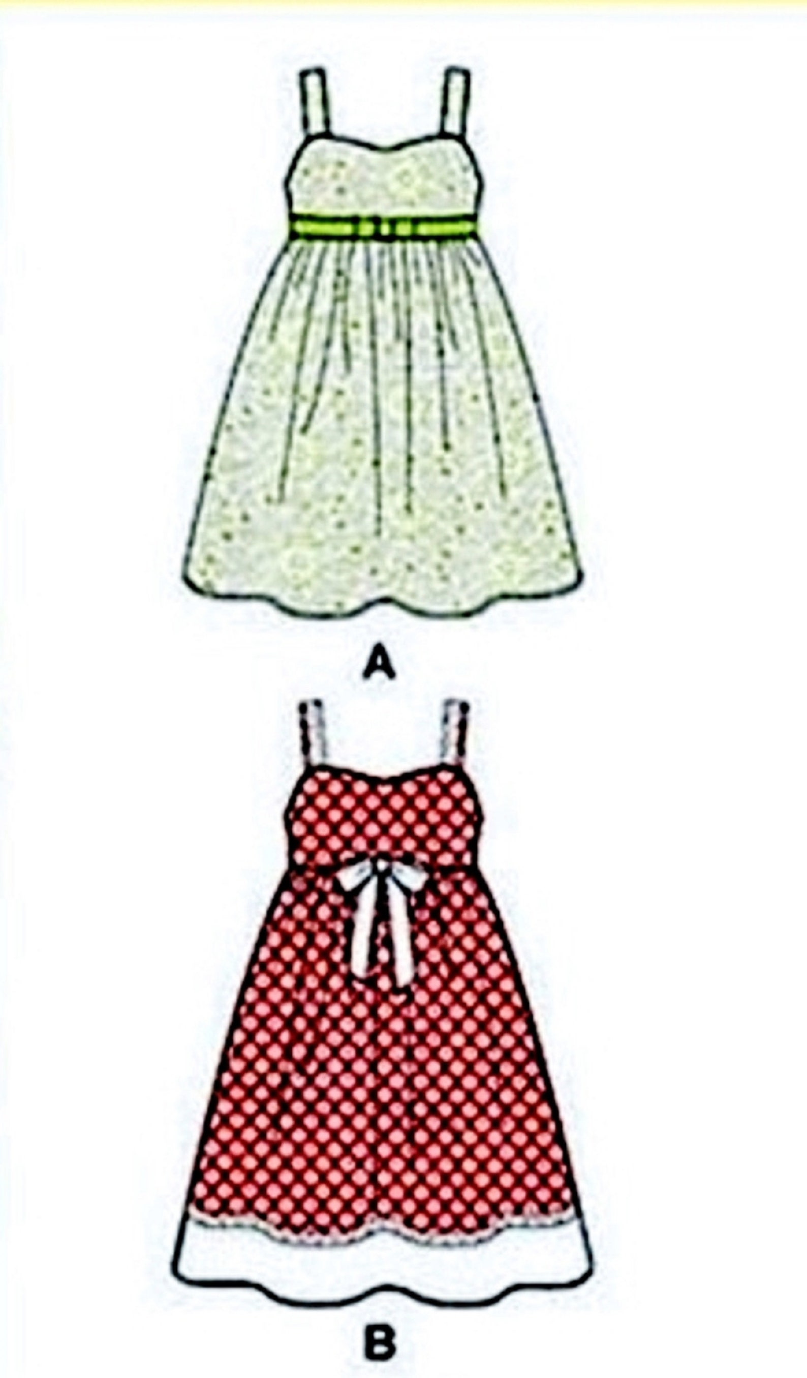 Sewing Pattern Girls' Sundress Pattern Tween Girls' - Etsy