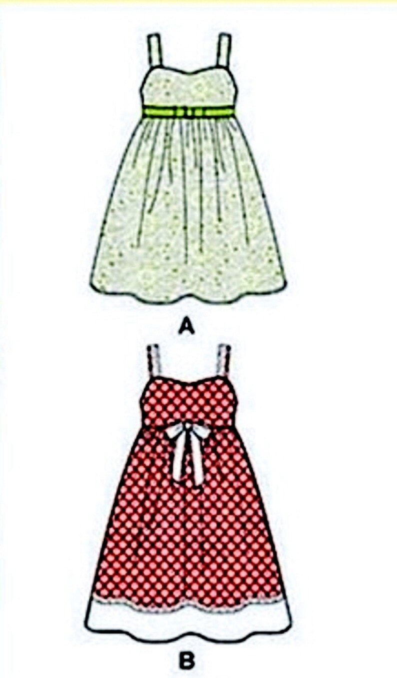 Sewing Pattern Girls' Sundress Pattern Tween Girls' - Etsy